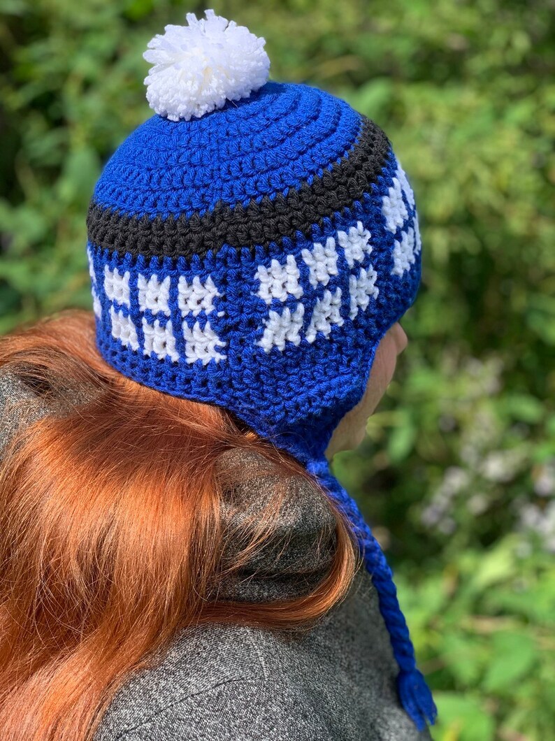 Doctor Who Hat - Crochet TARDIS Hat - Etsy
