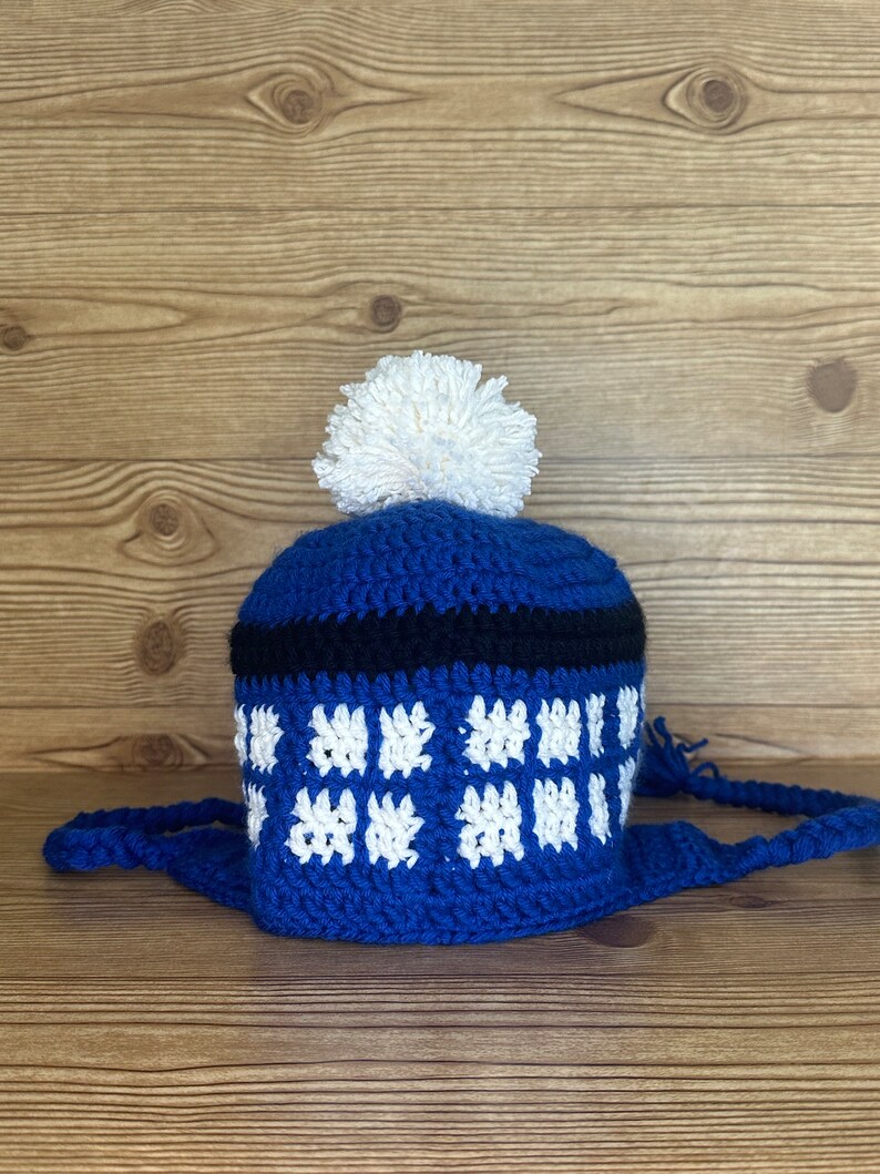 Doctor Who Hat - Crochet TARDIS Hat - Etsy