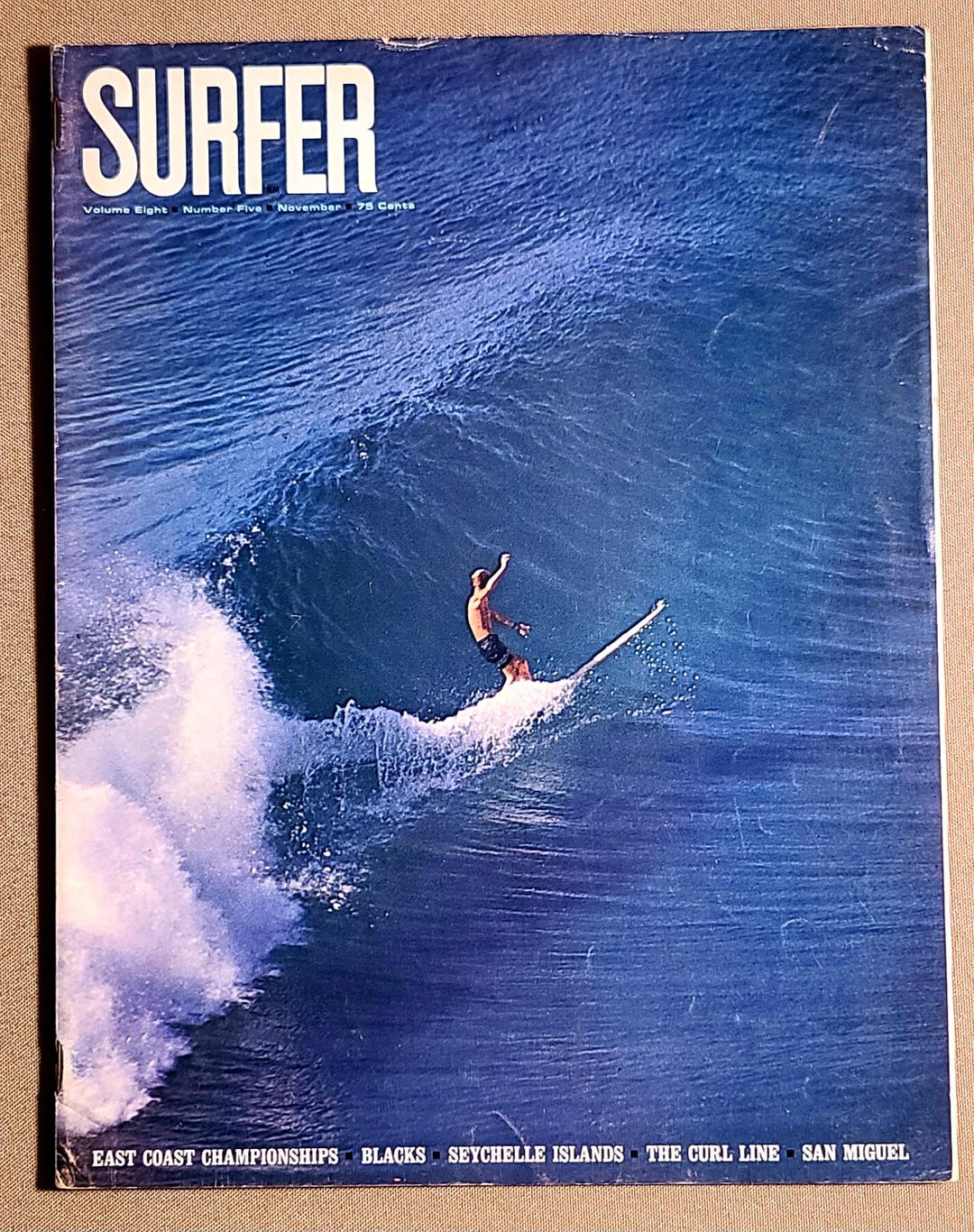 Vintage Original 1967 Surfer Magazine V8#5 With Cool Surfboard Ads ...