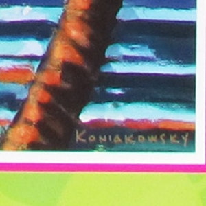 Mint Wade Koniakowsky Art Original Gidget Pro Hawaii Surfing Surf ...