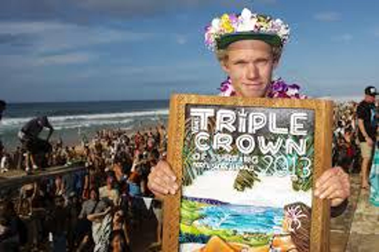 2000 Triple Crown of Surfing Hawaii Poster: Original Limited Edition ...
