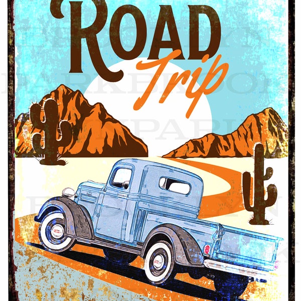 Road Trip Art Print - Etsy