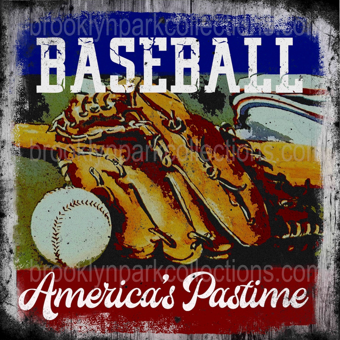 Baseball, America's Pastime, Instant Digital Download, Sublimation PNG ...