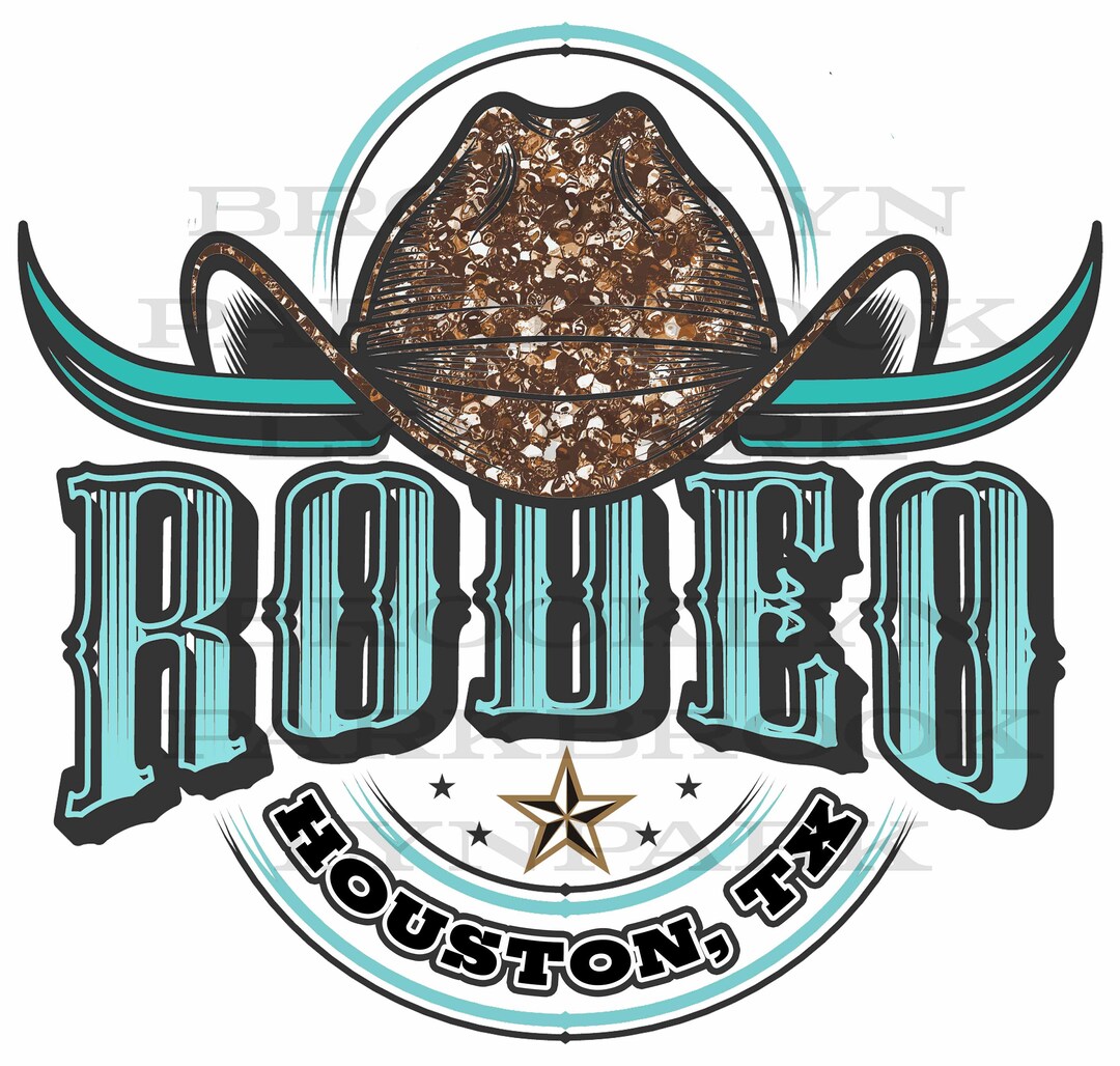 Houston, TX, Rodeo, Cowboy Hat, Instant DIGITAL Download, Sublimation ...
