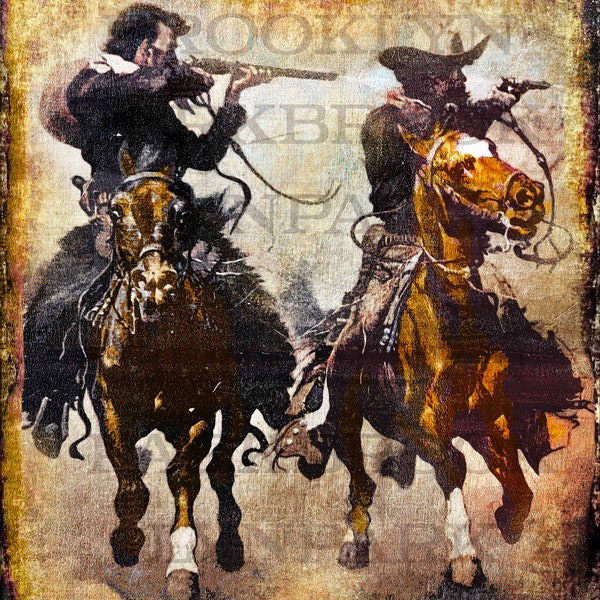 Cowboy Graphics - Etsy