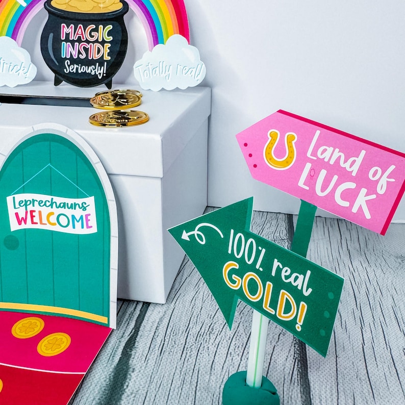 Printable Leprechaun Trap Kit | DIY Leprechaun Trap for St. Patrick's ...