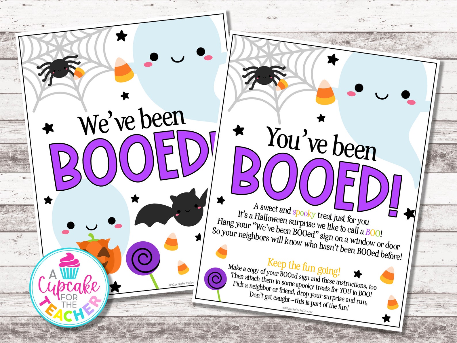 Halloween You've Been Booed | You've Been Booed | We've Been Booed ...