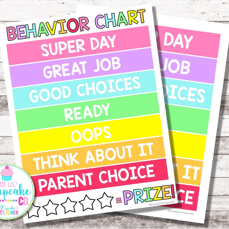 Behavior Chart - Etsy