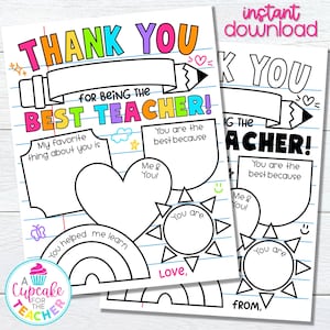 Teacher Appreciation Gift | Teacher Appreciation Week Printable | All ...