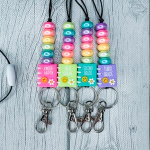 Teacher Lanyard | Grade Level Teacher Lanyards | Kindergarten 1st 2nd ...