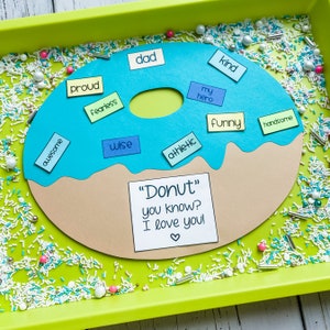 Father's Day Craft | Donut Craft | Father's Day Card | Father's Day ...