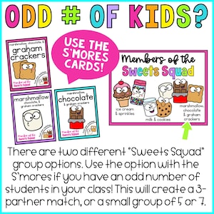 Partner and Small Group Pairing Cards | Classroom Management - Etsy