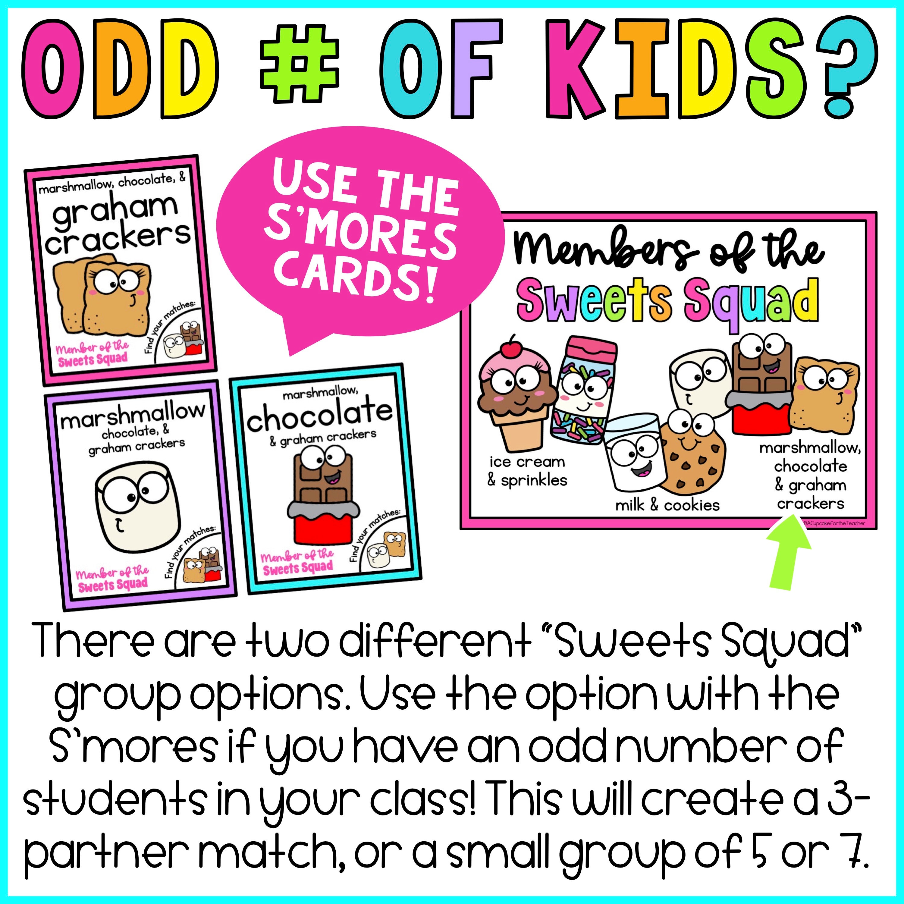 Partner and Small Group Pairing Cards | Classroom Management - Etsy