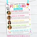 Editable Meet the PTO PTA Board Flyer Template | Back to School PTO ...