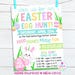 Editable Egg Hunt Flyer Template | PTO Easter Egg Hunt School ...