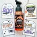 Halloween Gift Tags | Say Boo to Scary Germs | Germs Are Scary | Scare ...