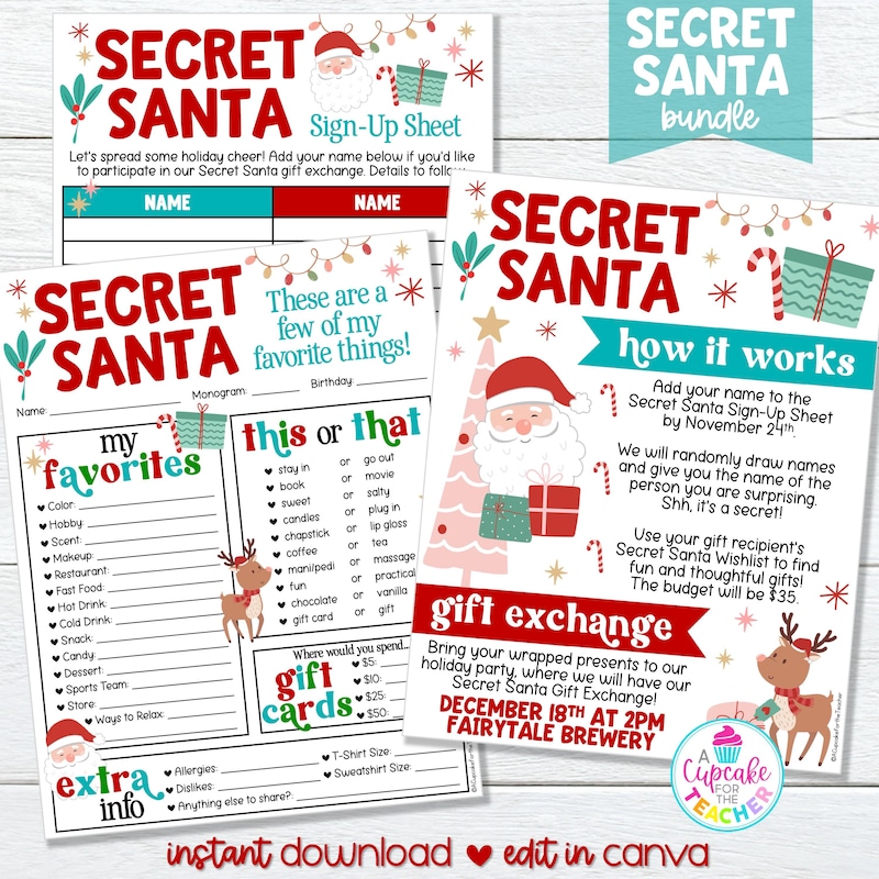 Santa Gifts 5 Things - 60+ Gift Ideas for 2025