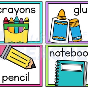 Picture Direction Cards for Classroom Management | Visual Directions ...
