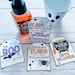 Halloween Gift Tags | Say Boo to Scary Germs | Germs Are Scary | Scare ...