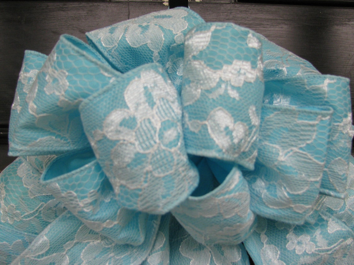 Blue Wreath, Light Blue Wreath, White Wreath, Lace Wreath, Victorian ...