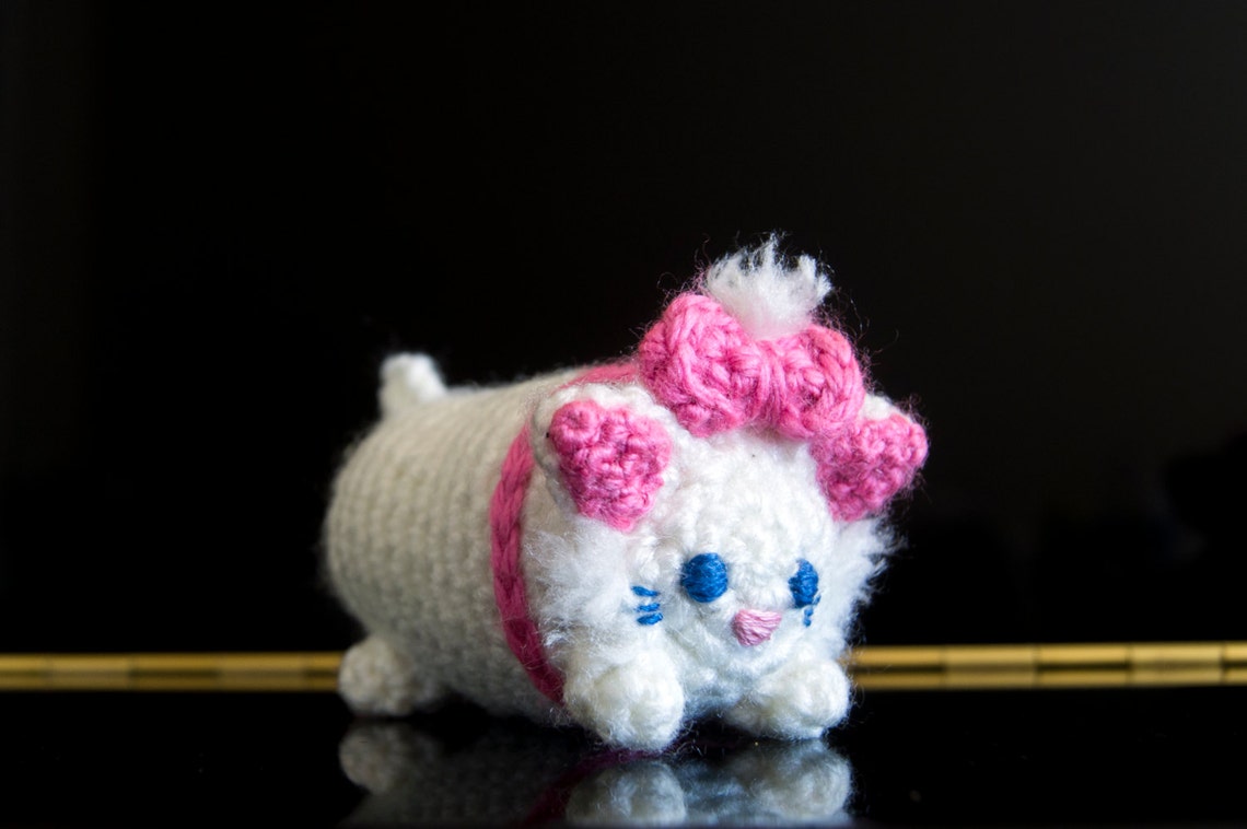 Disney Tsum Tsum Marie Small Crochet Amigurumi Plush - Etsy