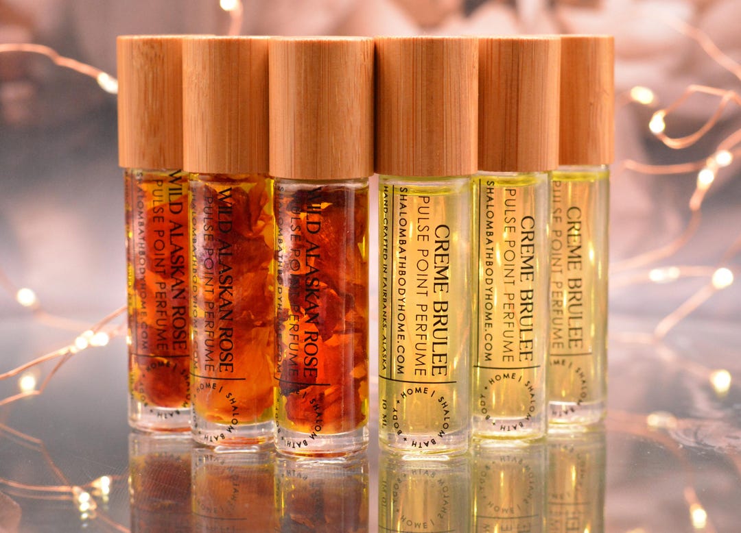 PULSE POINT PERFUME | Essential Oils | Fragrance Free | No Synthetic ...