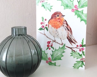 Robin card | Etsy