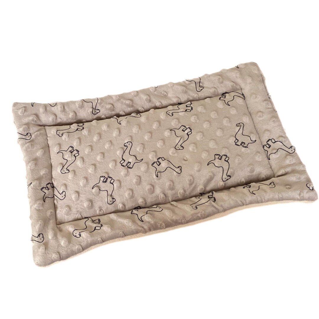 Guinea Pig Dimple Fleece Pad Beige Dinosaur Fleece With Beige Guinea ...