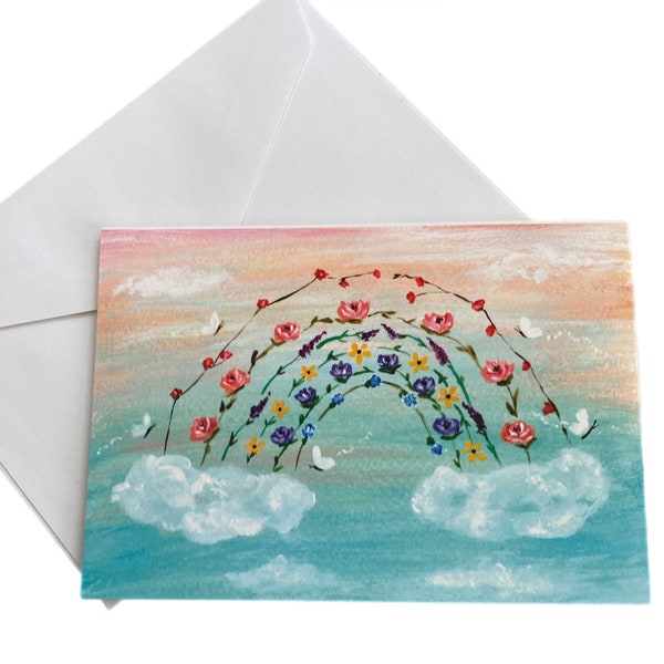 Rainbow Card - Etsy UK