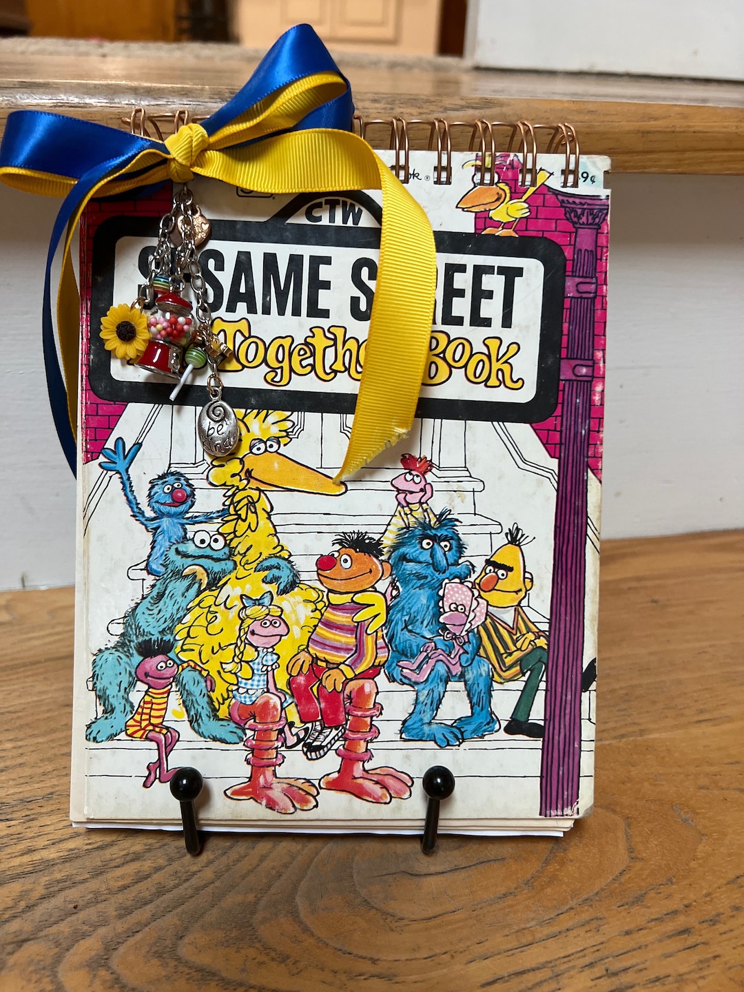 Handmade Vintage Sesame Street Together Journal - Etsy