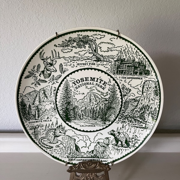 Yosemite Plate - Etsy