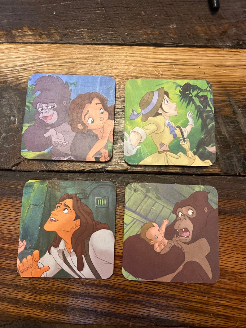 Disney’s Tarzan Book Coasters - Etsy