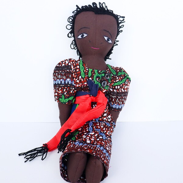 Hand Sewn Doll - Etsy