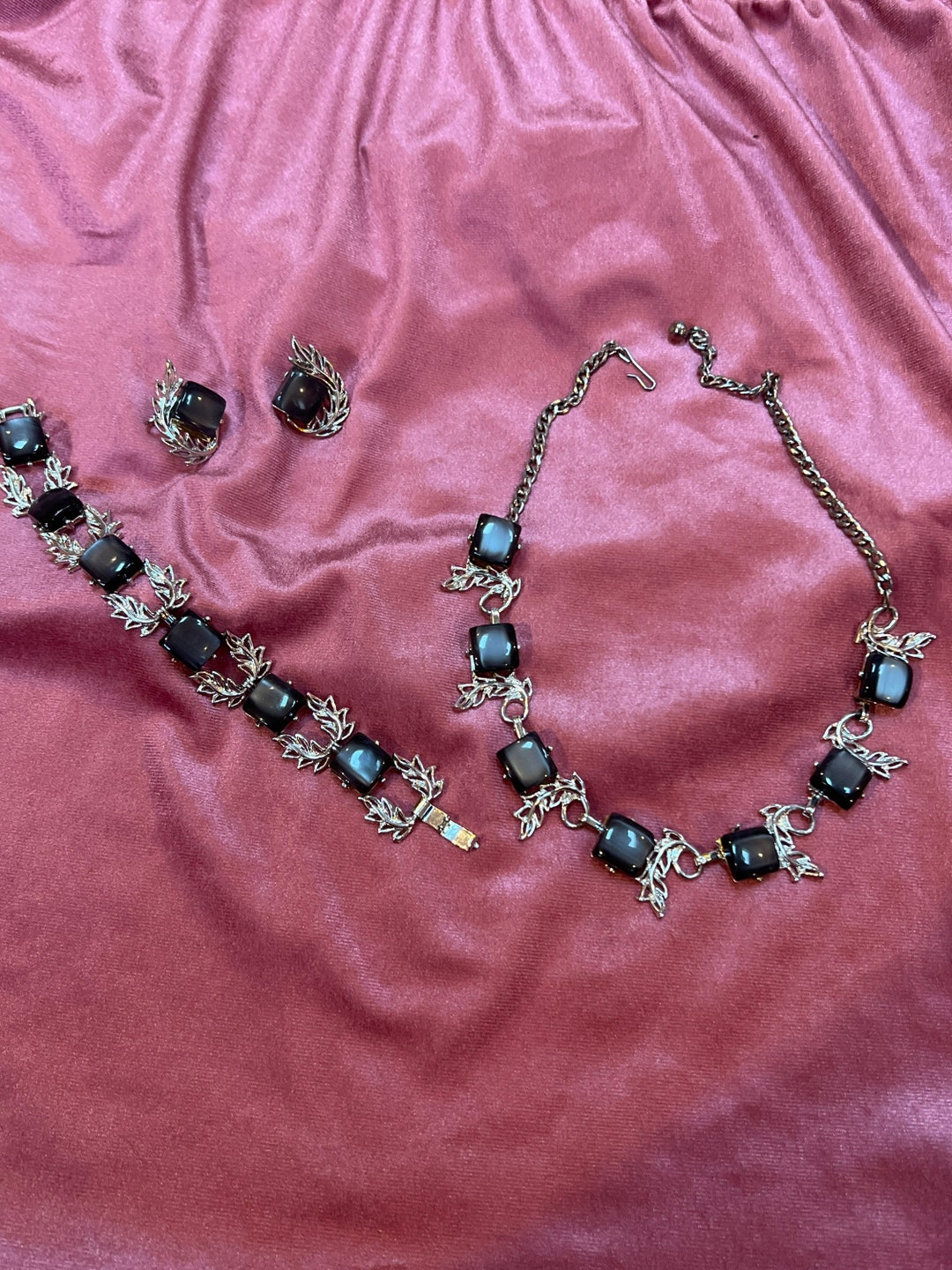 Vintage Lee Sands Jewelry Set - Etsy