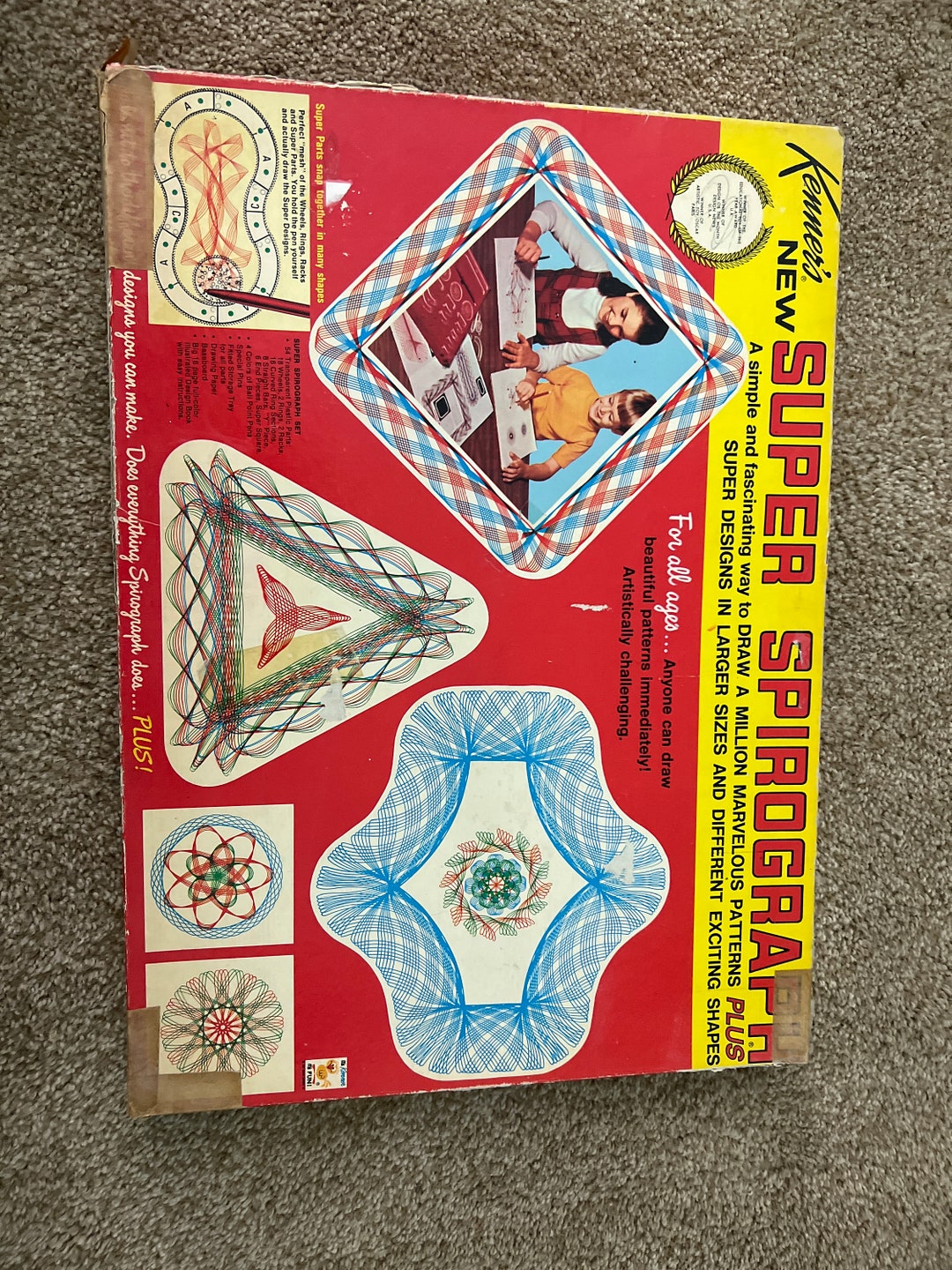 Vintage Spirograph Set - Etsy
