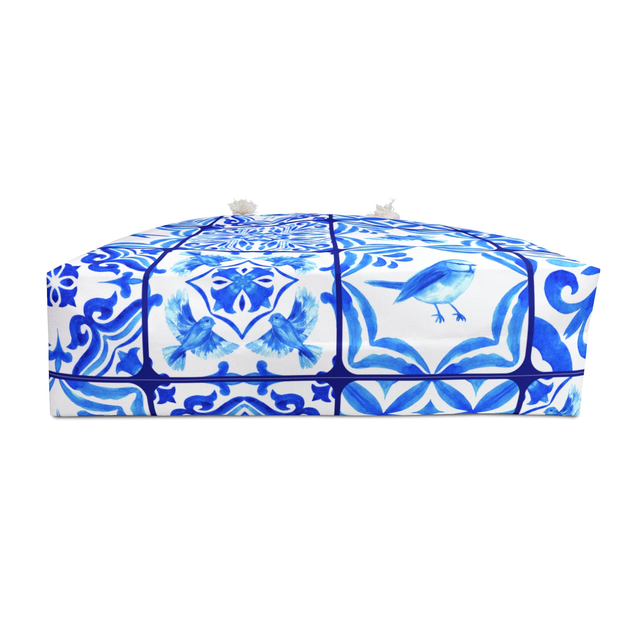 Azulejo Bird Tile Portuguese Large Sized Weekender Bag Portugal ...