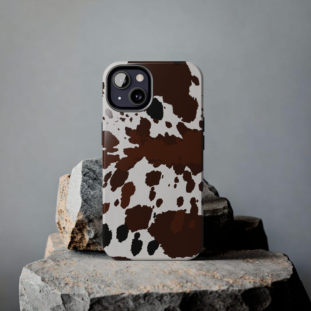 Cow Print Tough Phone Cases - Etsy