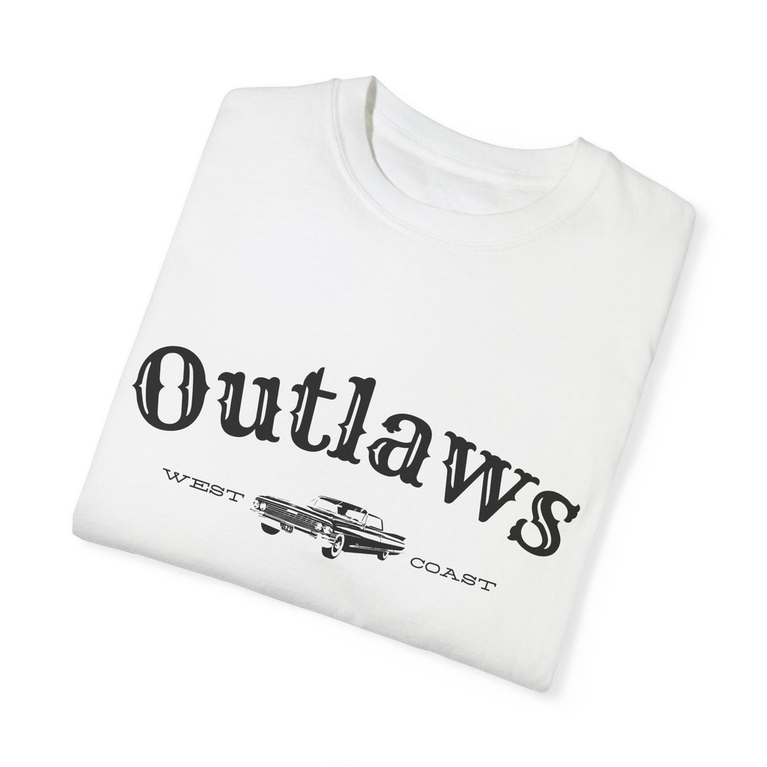 West Coast Outlaws Lowrider Carshow Tshirt Mens Giftgreat Gift, Fun ...