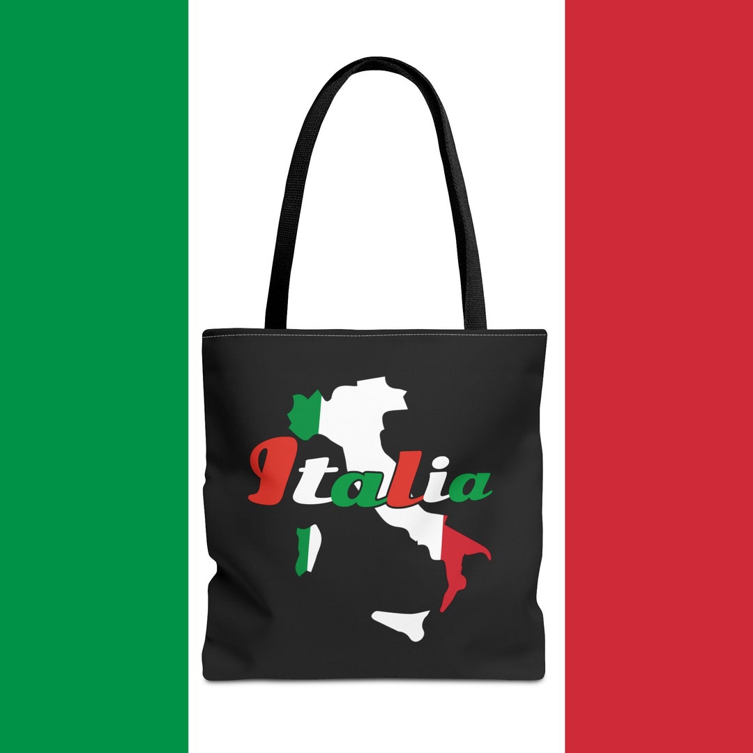 Italian Flag Tote Bag (AOP) Italiano - Etsy