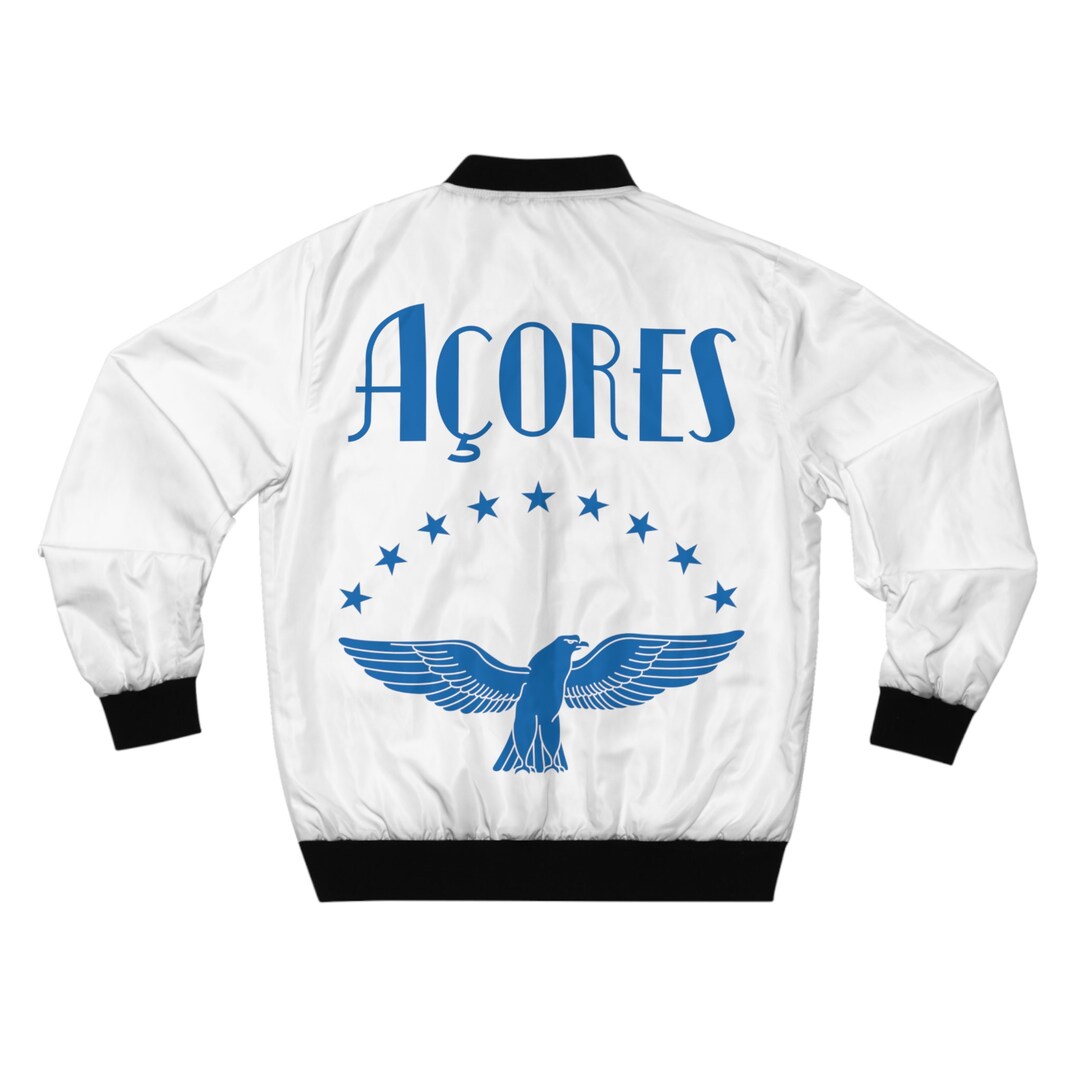 Men's Bomber Jacket (AOP) Acores Açores Portugal Portuguese Portugués ...