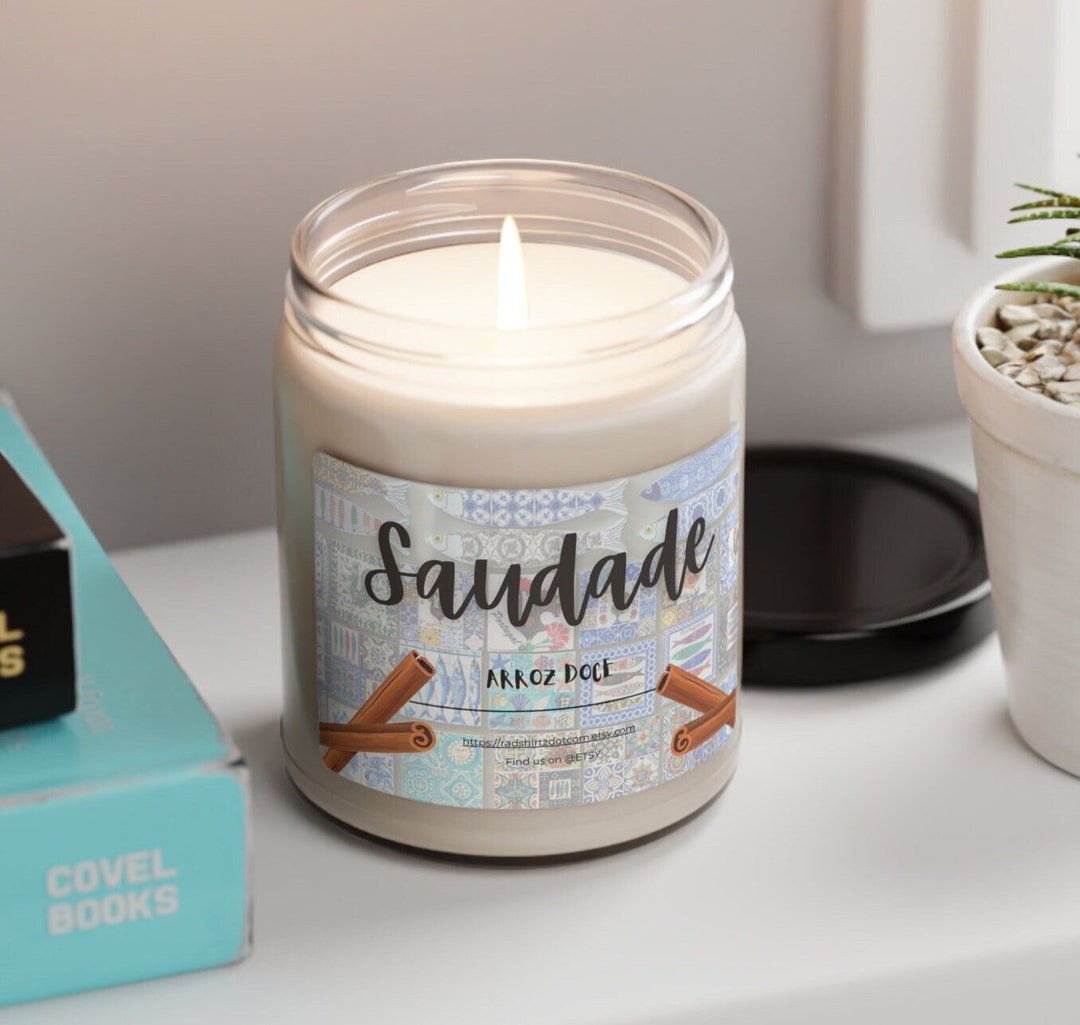 Arroz Doce Scented Soy Candle, Portuguese Rice Pudding Candle, 9oz - Etsy