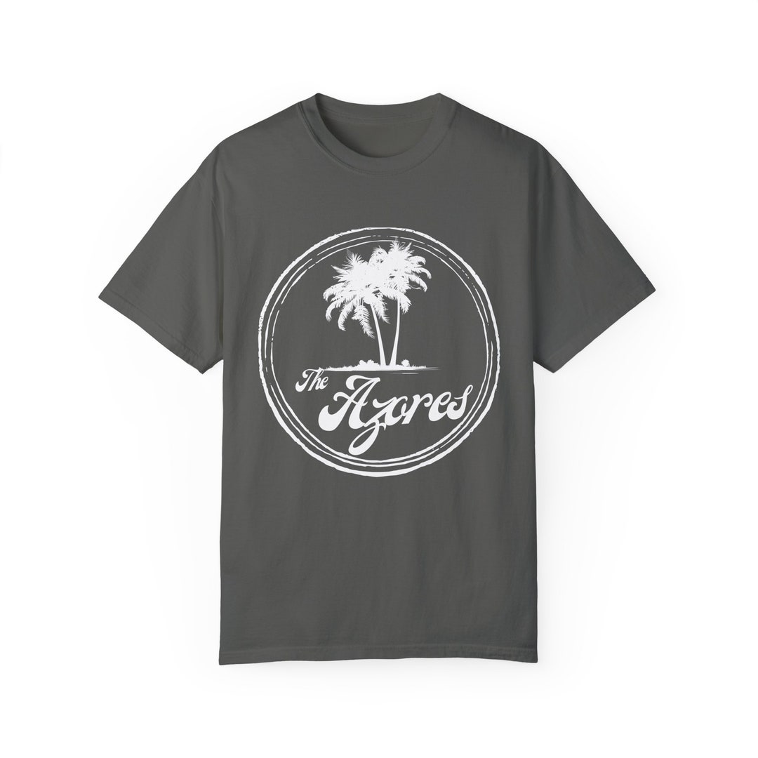 The Azores Portugal T-shirt | Unisex Garment-dyed Tee - Etsy
