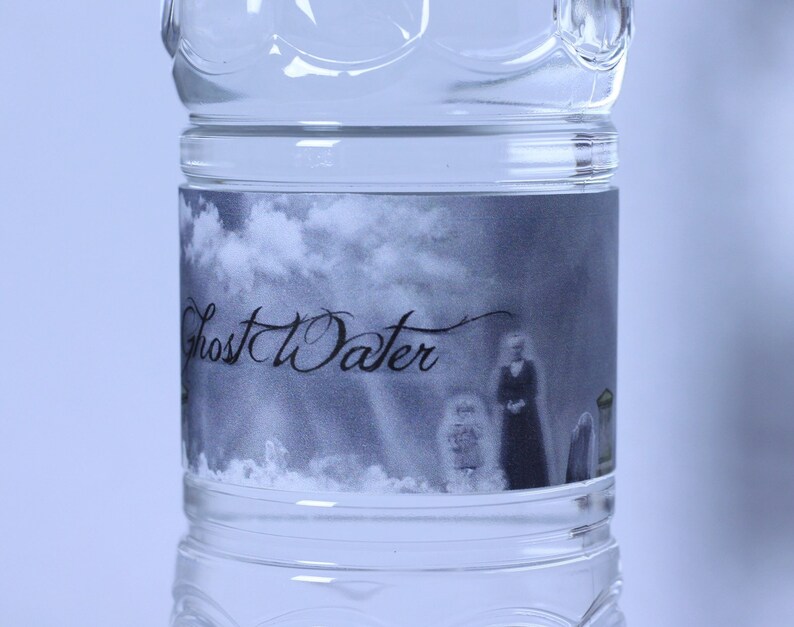 Ghost Water Water Bottle Label printable - Etsy Singapore