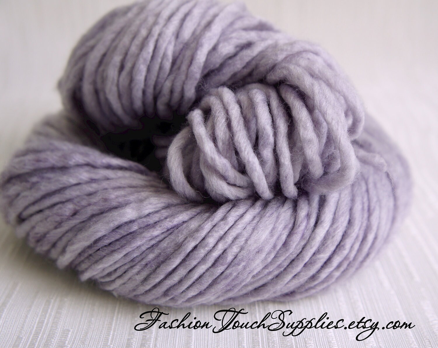SALE Thick Handspun Yarn, Bulky Yarn, Lavernder Dream, Handdyed Yarn ...