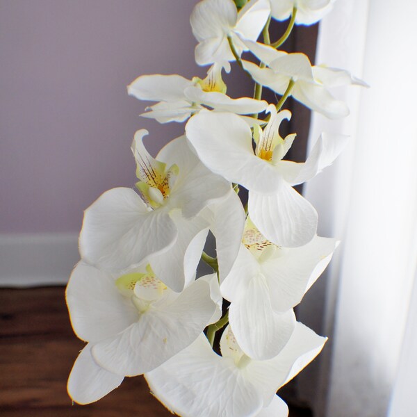 White Silk Flowers - Etsy