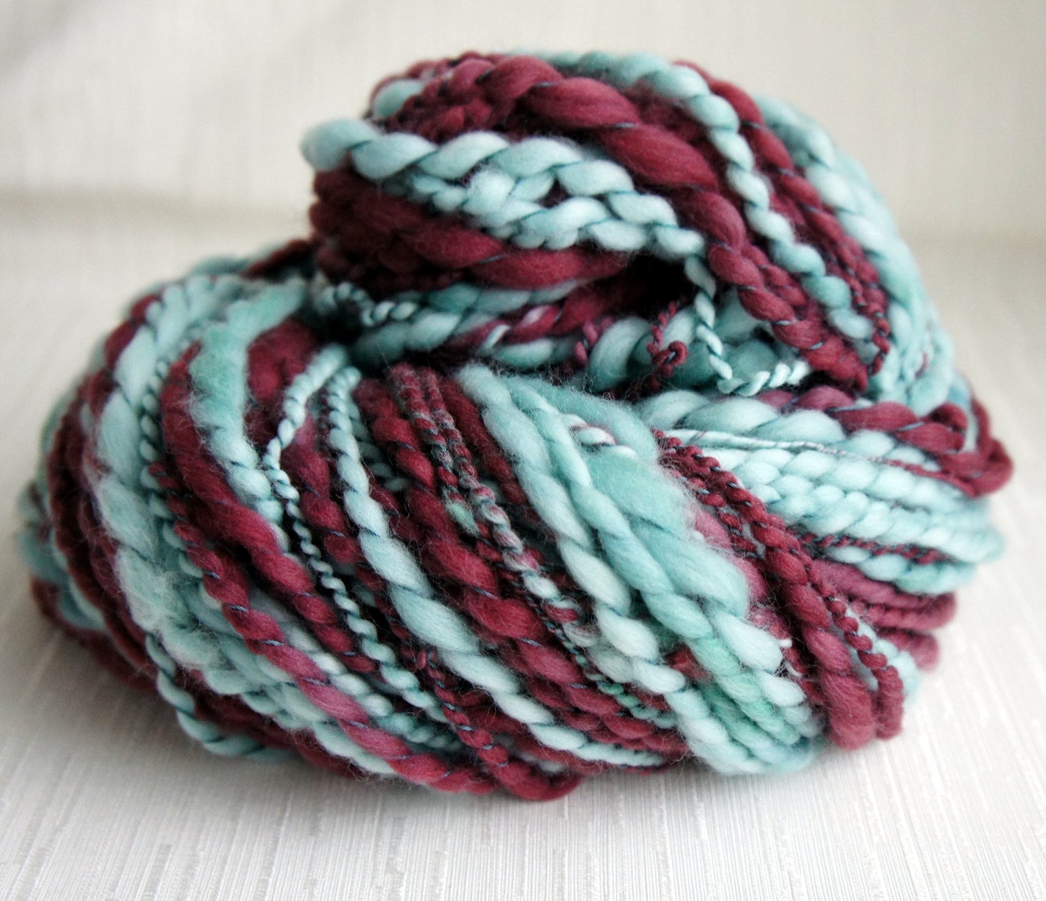 SALE: Handspun Yarn Thick and Thin Yarn Photo Prop Yarn - Etsy UK