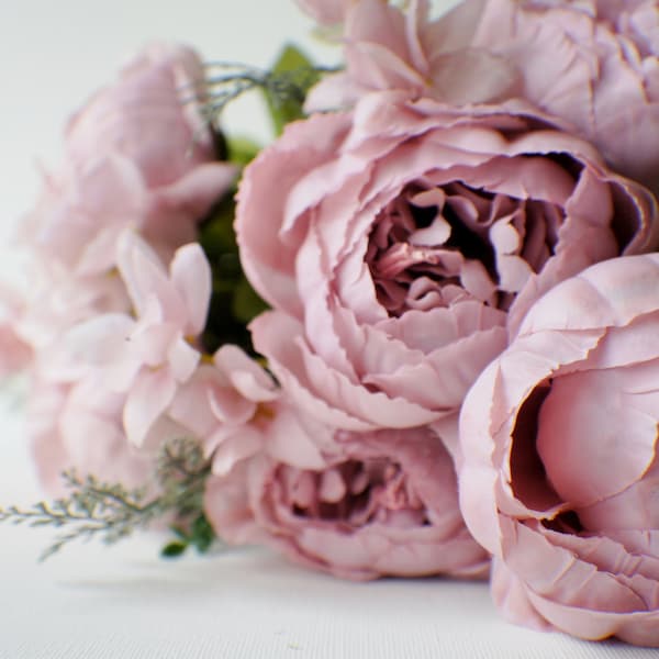 Dusty Rose Flower - Etsy