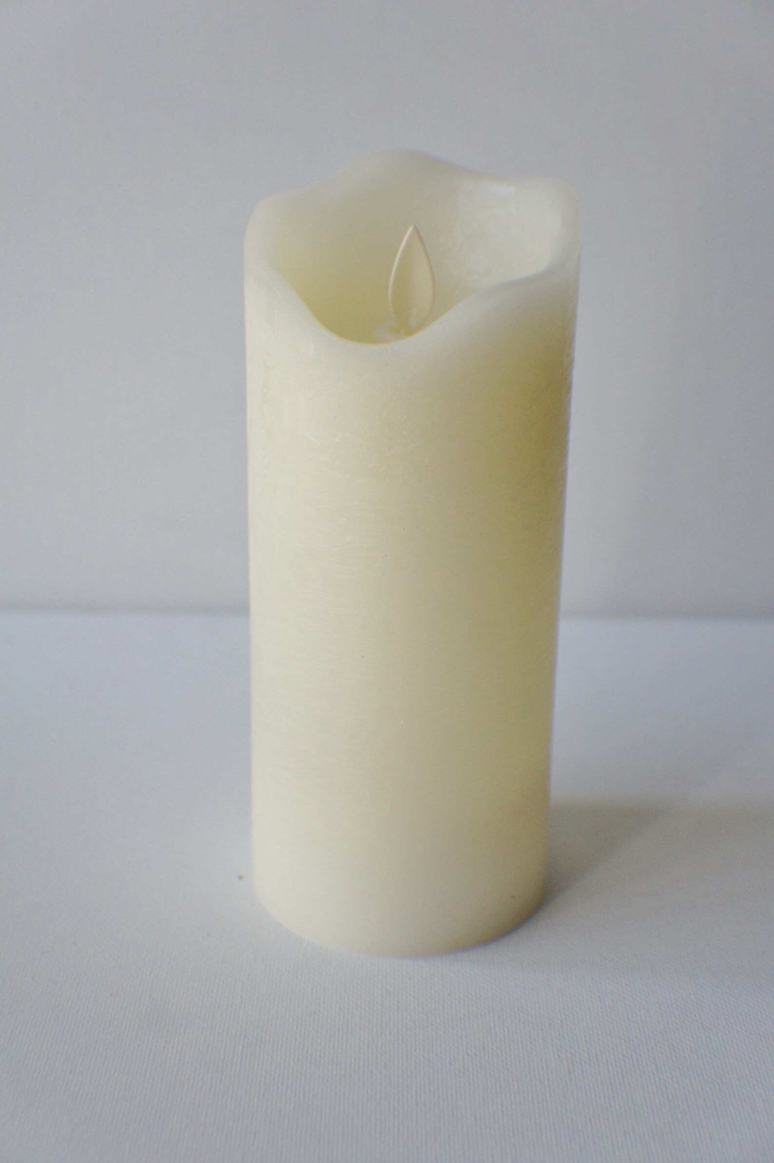 Ivory LED Pillar Candle: Moving Flame, Different Heights - Etsy