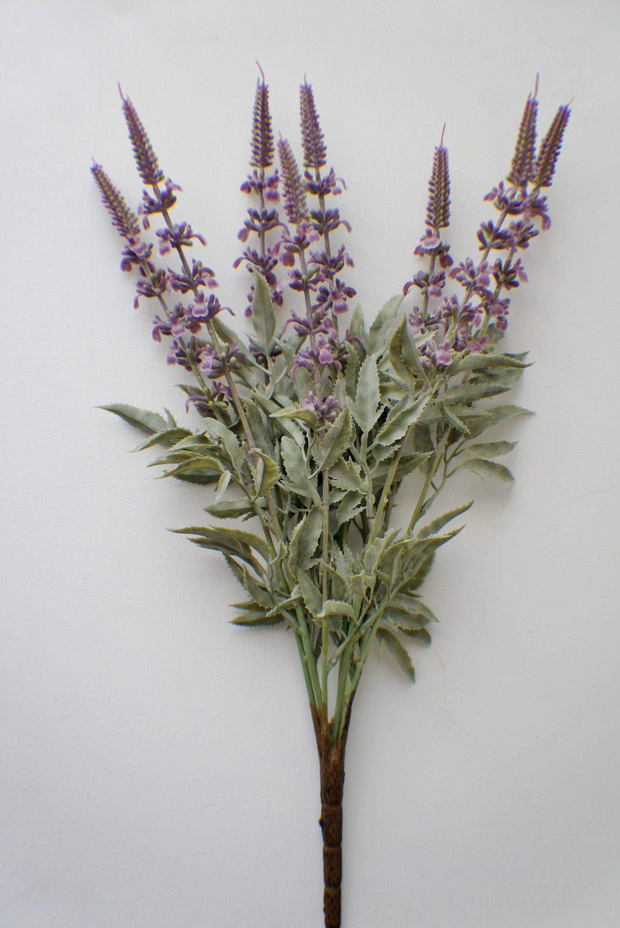 Lavender Stem Velvety Stemgreenery Faux Lavender - Etsy