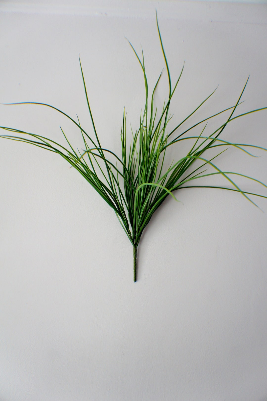 15" Real Touch Grass Bush, Velvety Stem,greenery, Faux Grass ...